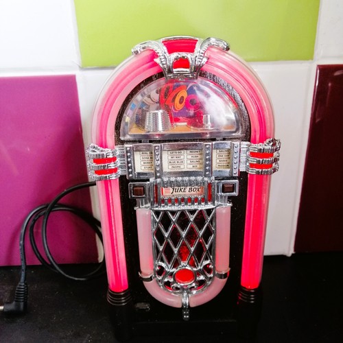 Miniature 7" Steepletone Model MICRO ROCK Jukebox Speaker (Phone Plug ...