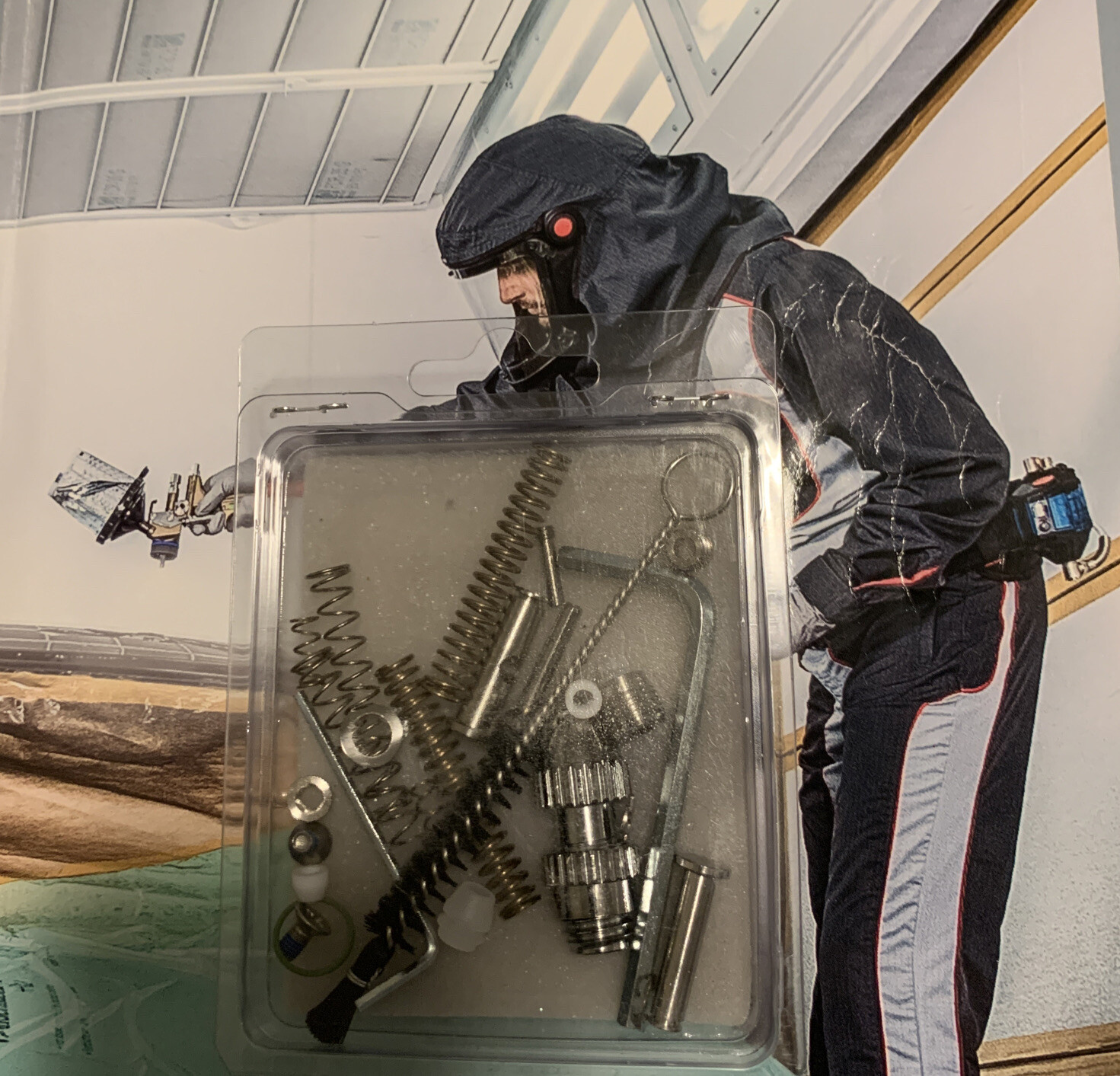 SATA JET 3000B RP/HVLP ULTIMATE REBUILD KIT SEE DESCRIPTION FOR ADDED ...