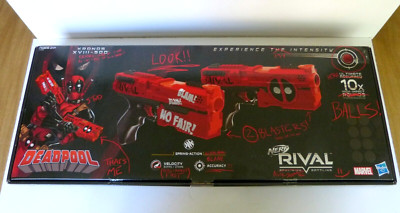 Deadpool Nerf Rival Kronos XVIII-500 Pistol Battling Set 630509612185 ...