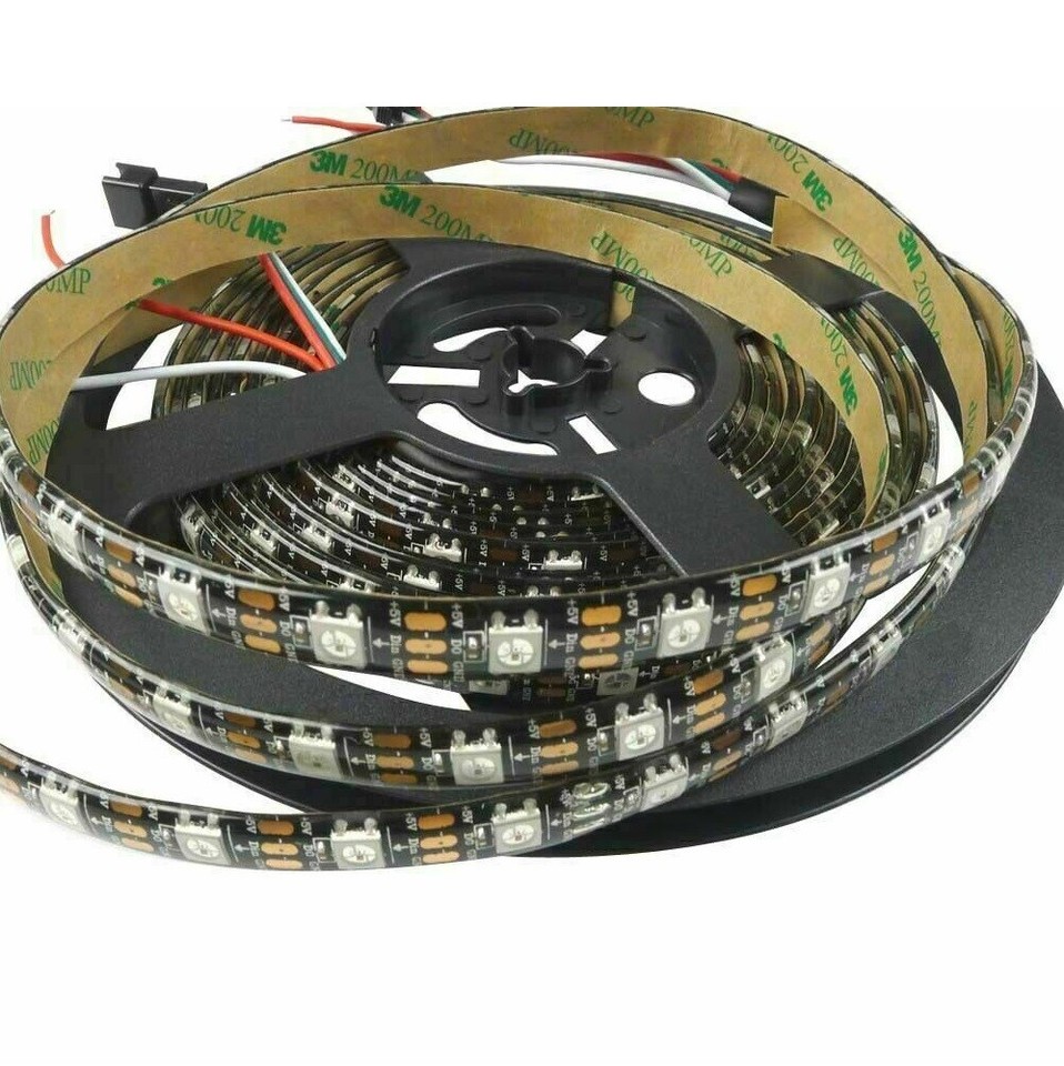 3 Pin IP65 5050 WS2811 RGB LED Strip Light Dream Color 12V 5M 150 LED ...
