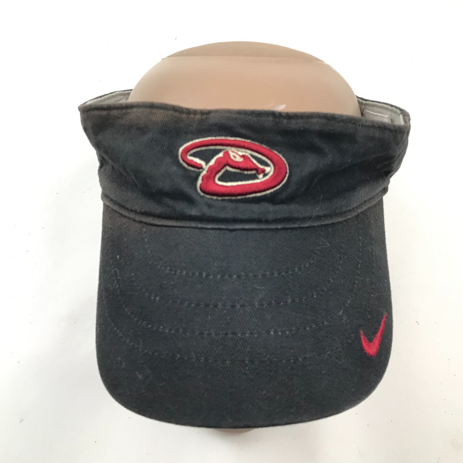 VINTAGE Arizona Diamondbacks Visor Hat Cap Strapback Nike Womens ...
