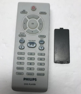 GENUINE ORIGINAL PHILIPS RC-2020 DVD PLAYER REMOTE CONTROL 242254901496 ...