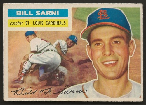 1956 Topps #247 Bill Sarni St Louis Cardinals EX+ | eBay