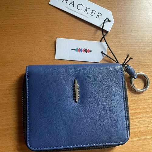 Thacker New York Clara Wallet And Key Ring Lapis (blue) | eBay
