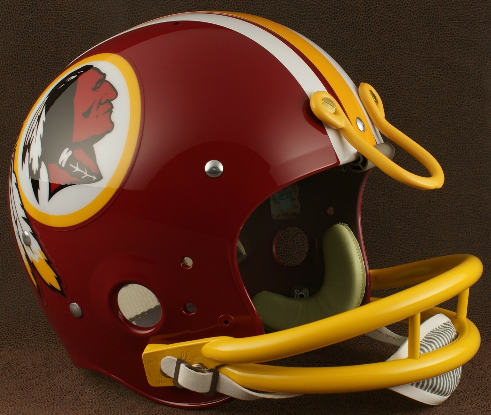 WASHINGTON REDSKINS 1978-1981 NFL Authentic THROWBACK Football Helmet ...