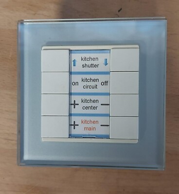 Merten 623819 System M push-button, 4-gang | eBay