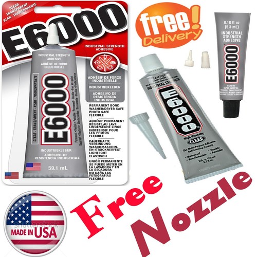 E6000 Glue 29.7ml / 14ml /59ml / 110ml Adhesives Multipurpose ...