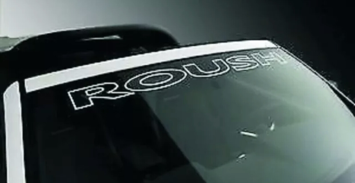 Ford Mustang ROUSH Windshield Vinyl Decal Sticker Custom Vehicle Logo ...