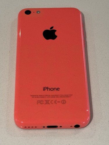 Apple iPhone 5C Pink / Orange For Parts Only | eBay
