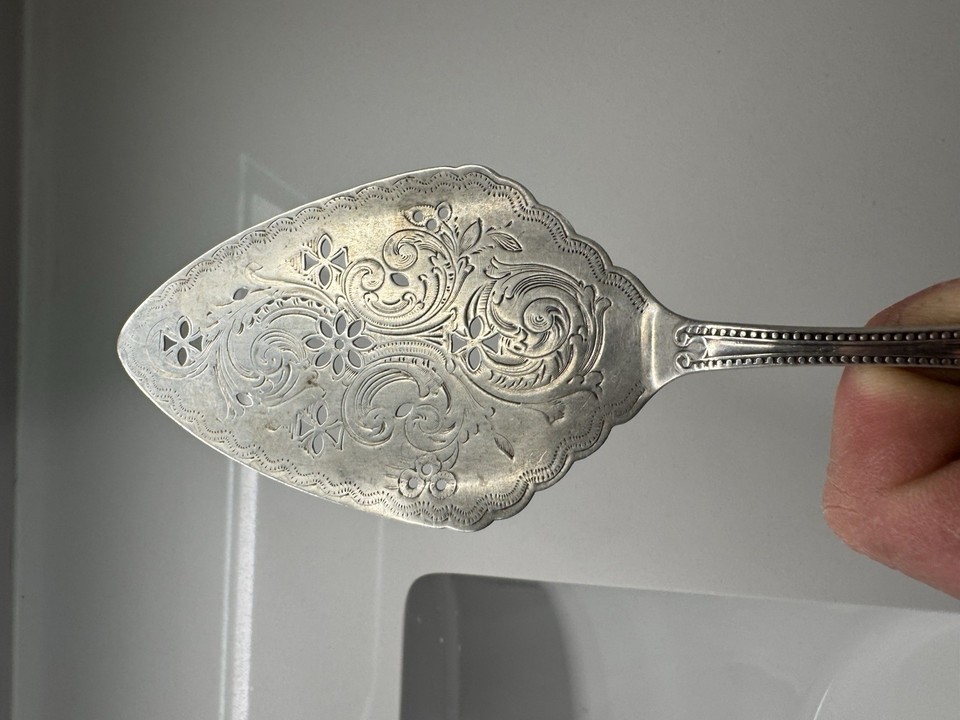 RARE Sterling Silver Pie Serv NHC1 (COIN) by NEWELL HARDING & CO COIN ...