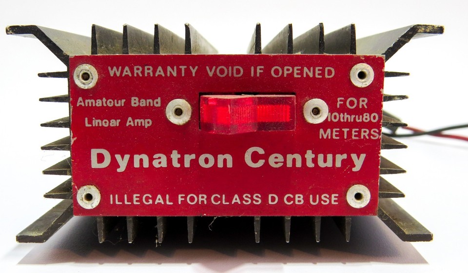Dynatron Century Amateur Radio Band Linear Amp, Powers On, for Parts ...