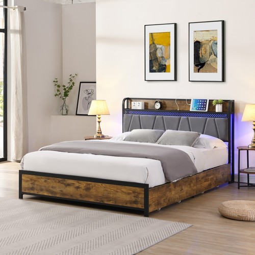 Modern Bedroom Furniture 1pc Twin Size Bed Pink Faux Leather PU Wooden ...