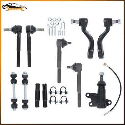 For Chevrolet C2500 1993-2000 Front Tie Rods Pitman Idler Arm Sway Bar ...