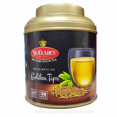 St. Clair’s Pure Ceylon Golden Tips White tea buds white tea 10 tea ...