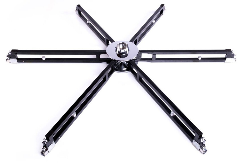 XPole X-STAGE Lite 45mm Spinning Static Dance Exercise X Pole Podium ...