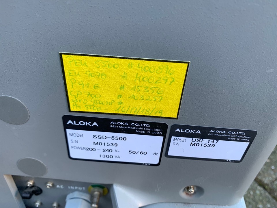 Aloka SSD 5500 Ultraschallgerät | eBay