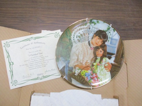“A Cherished Time” by Sandra Kuck From The Reco Collection Plate ...