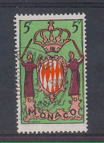 1954 - LOTTO/8622GU - MONACO - 5 Fr. STEMMA - USATO | eBay