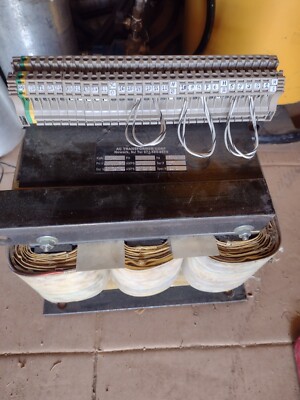 3ph Dry Type Step Down Transformer 5.42kva Multitap With Terminal ...