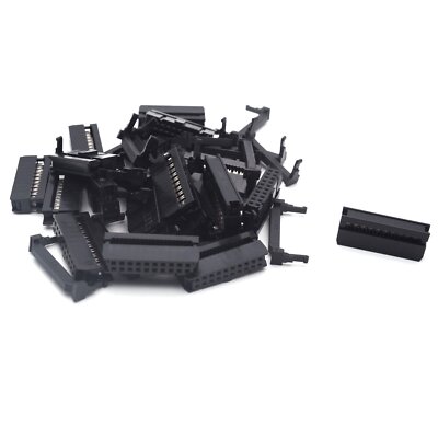 20 Sets 2.54mm FC-20 Pin IDC Box Headers Female Straight Pitch ...