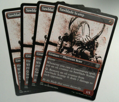 Mtg - Sawblade Scamp x4 *Showcase* | eBay
