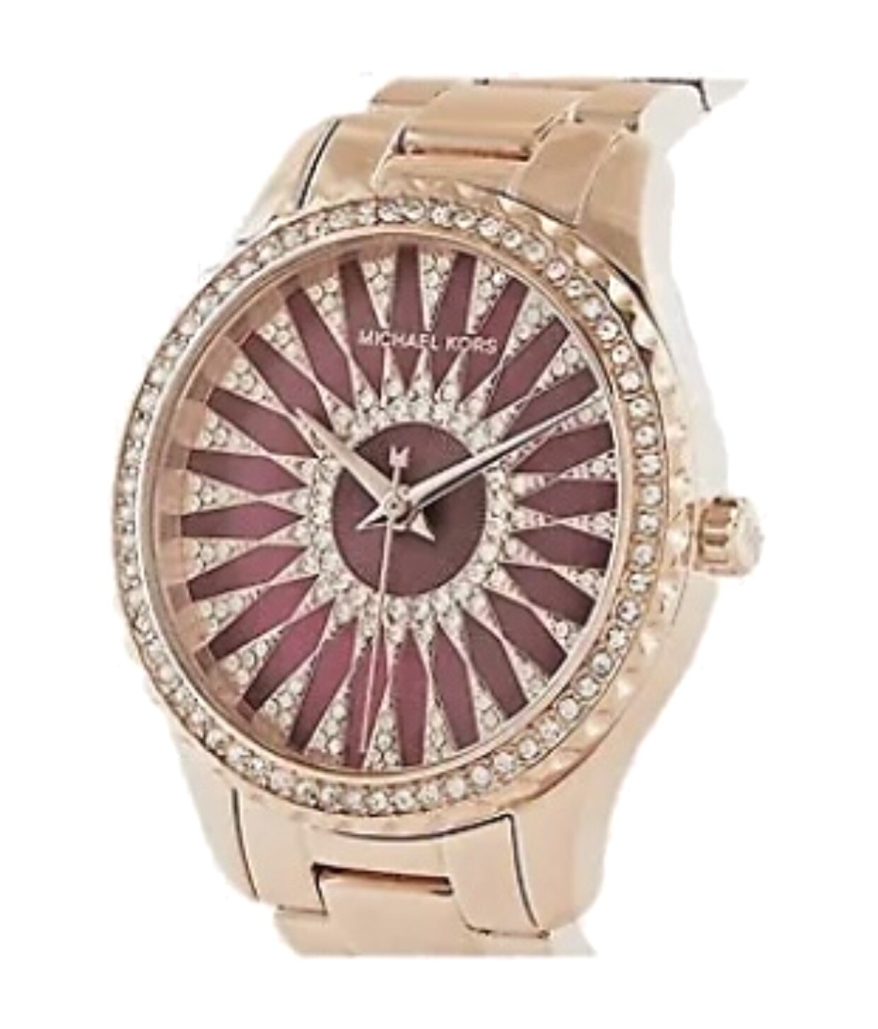 Michael Kors Watch Rose Gold White Face