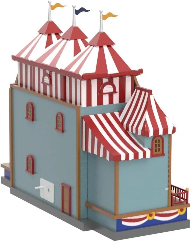 Lemax Carnival Village Animated & Lighted CIRCUS FUNHOUSE w/ Sound ...