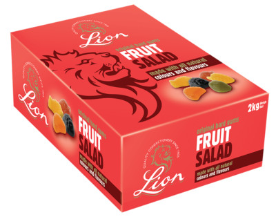 Lion Fruit Salad Full 2kg Traditional Sweets Gift Box | eBay UK