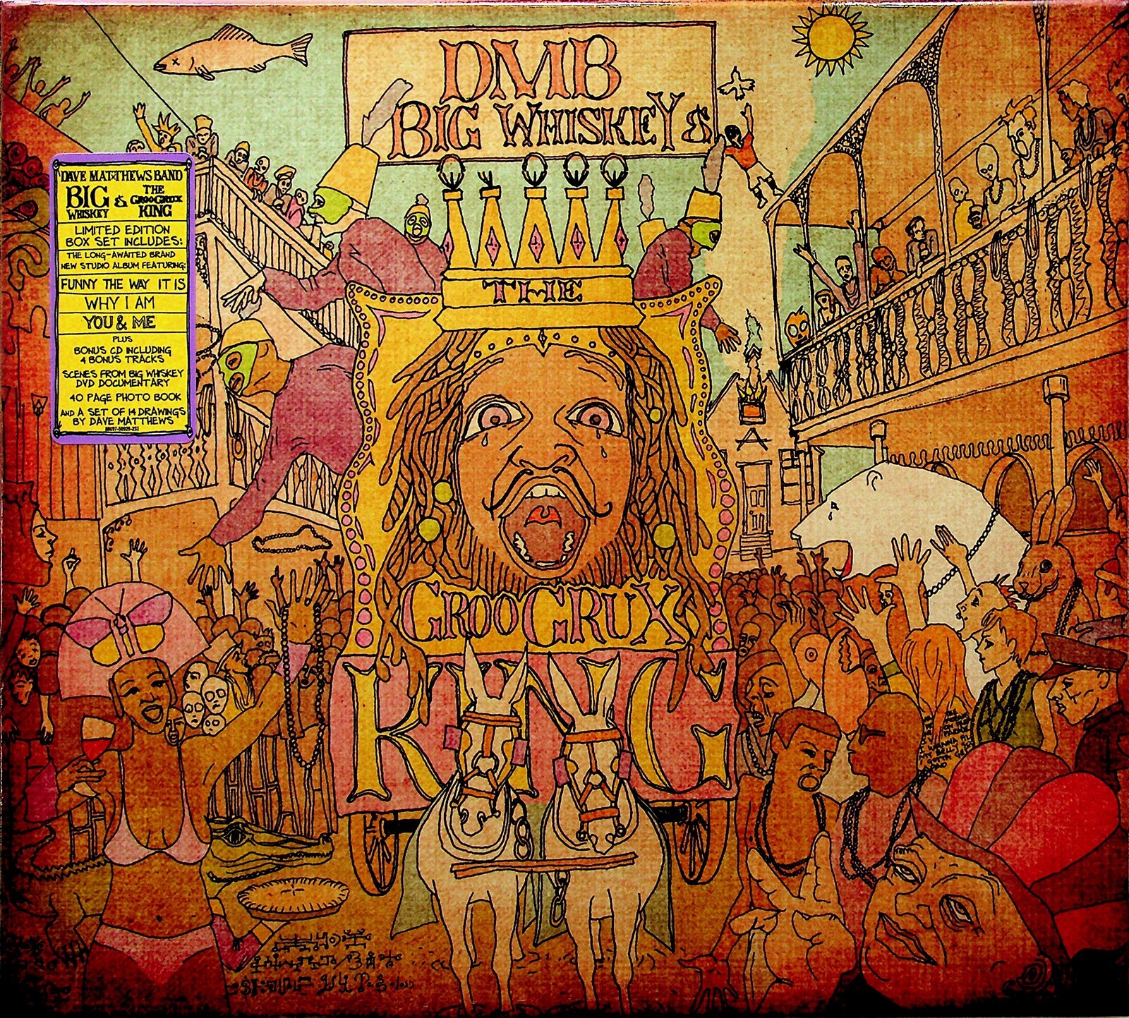 DAVE MATTHEWS BAND Big Whiskey and The Groogrux King DELUXE Box Set 2 ...