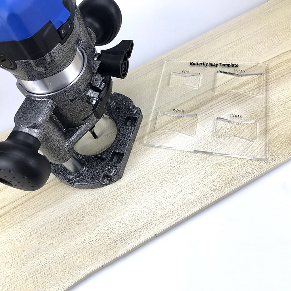 Transparent Butterfly Key Template Perfect Inlays for Woodwork Projects ...