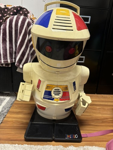 Vintage 24" Emiglio Radio Control Big Toy Robot Working Remote Control ...