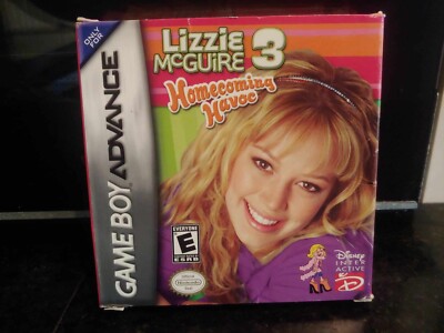 LIZZIE MCGUIRE 3 Nintendo Game Boy GBA Advance Original Collector ...