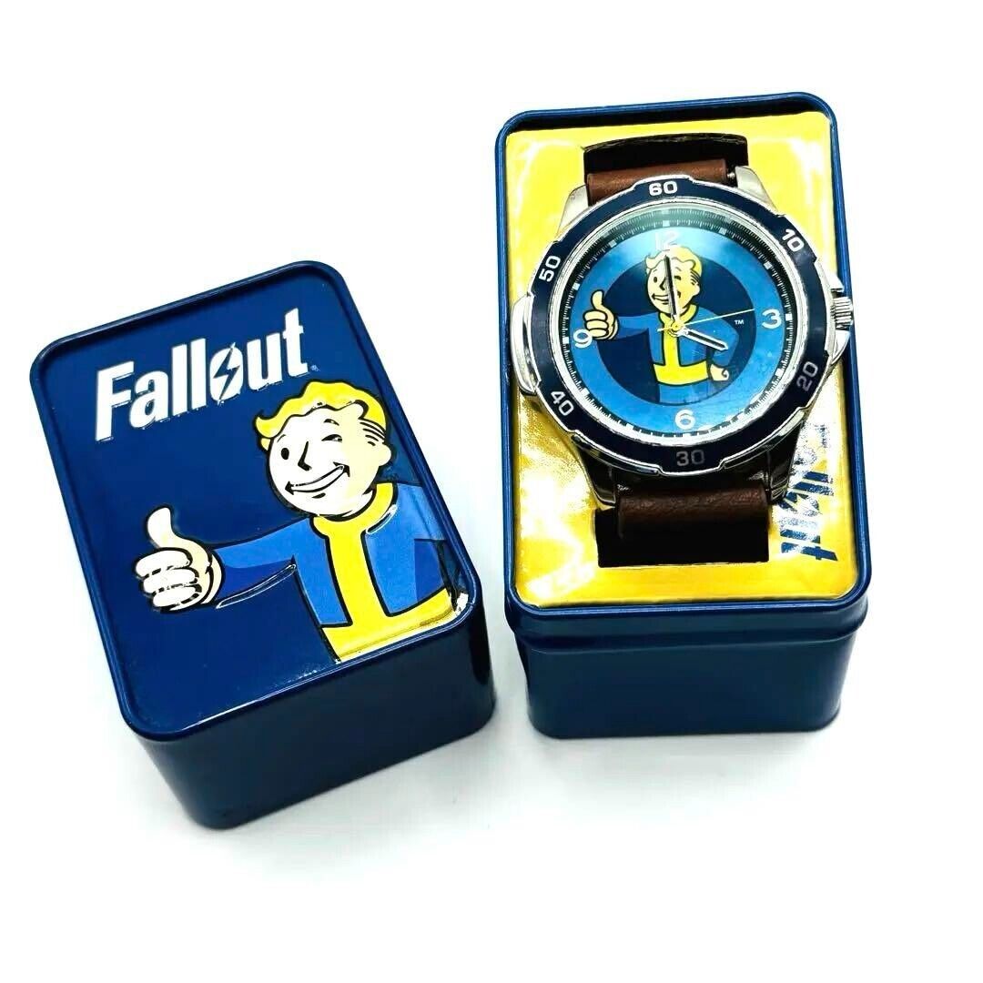 Fallout Wrist Watch Vault Boy 2018 Accutime Watch Corp Fallout Wrist Watch Vault Boy 2018 Accutime Watch Corp