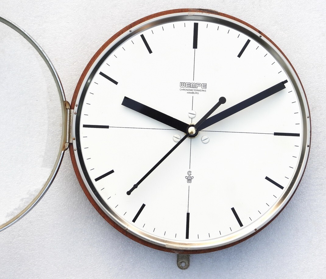 WEMPE CHRONOMETER WERKE HAMBURG MOVEMENT SHIPS MARINE NAVIGATION CLOCK ...