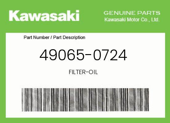 KAWASAKI 49065-0710 - Cross reference oil filters