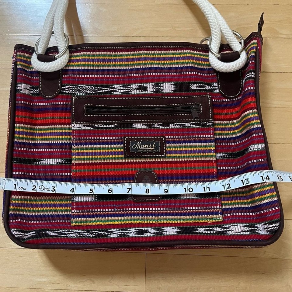 Mansi Authentic Handmade Guatemala Tikal Shoulder Bag NWOB | eBay