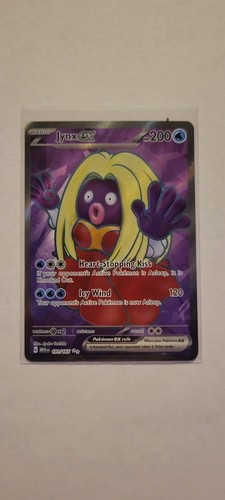 Jynx ex 191/165 Scarlet & Violet 151 Full Art Ultra Rare Holo Pokémon ...