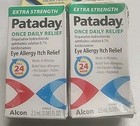 Pataday Once Daily Relief Extra Strength Eye Drops 2 Bottles x 2.5ml ...