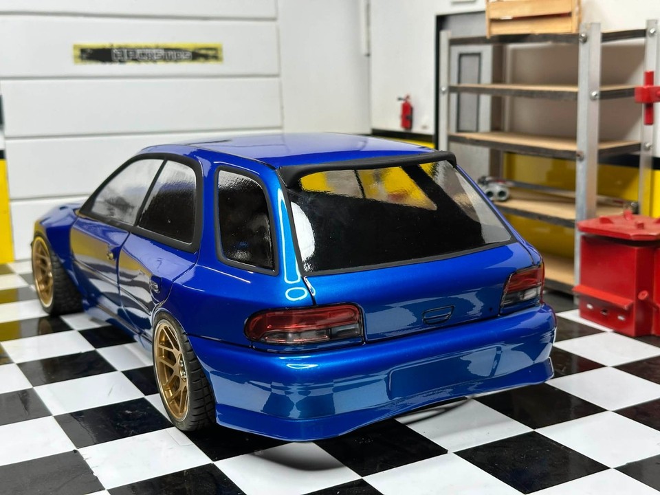 RC Body Car Drift Touring 1:10 WRX STI WRX STI style APlastics New ...