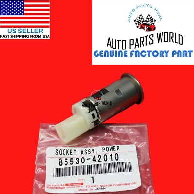 GENUINE TOYOTA 4RUNNER HIGHLANDER tC CT200h LX POWER OUTLET SOCKET ...