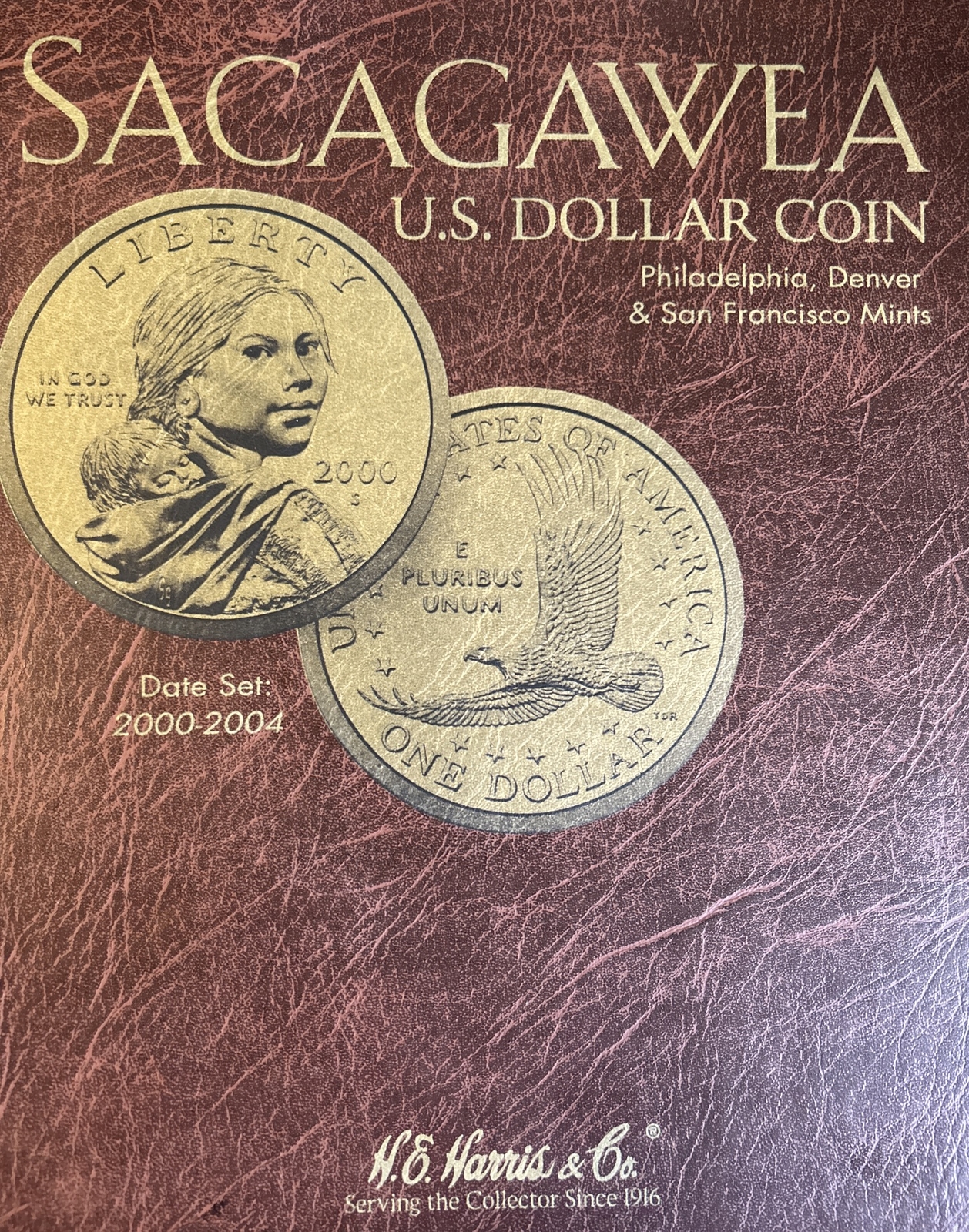 Sacagawea US Dollar Coin Harris: Empty Case-2000-2004. | eBay