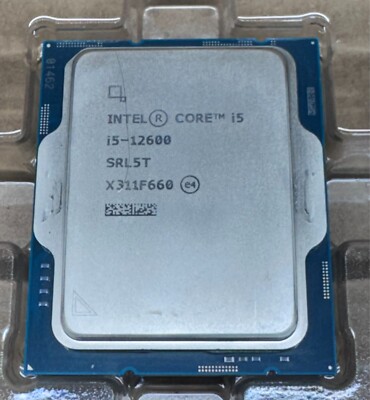 Intel SRL5T Core i5-12600 3.3Ghz 6-Core Socket 1700 CPU Processor Alder ...