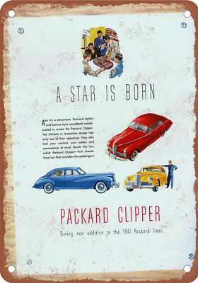 METAL SIGN - 1941 Packard Vintage Ad 05 - Old Retro Rusty Look | eBay