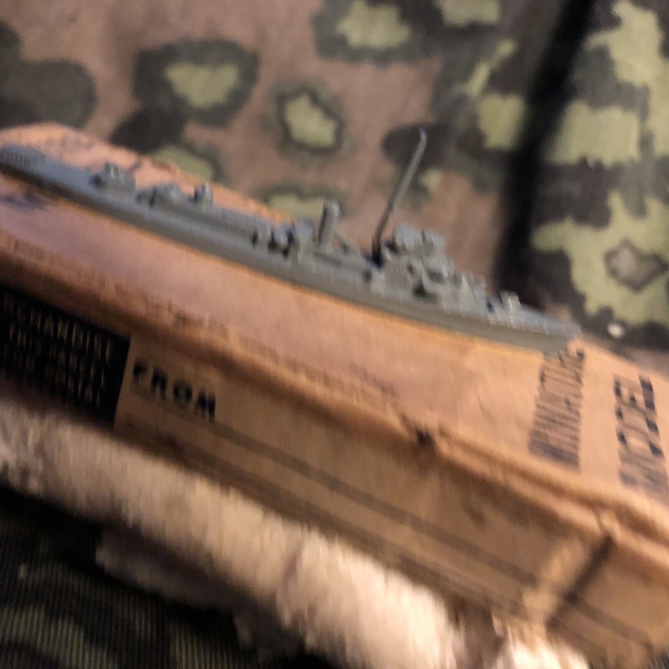 WWII SHIP I.D. Model framburg 1944 USGI WW2 D.E. U.S. NAVY ...