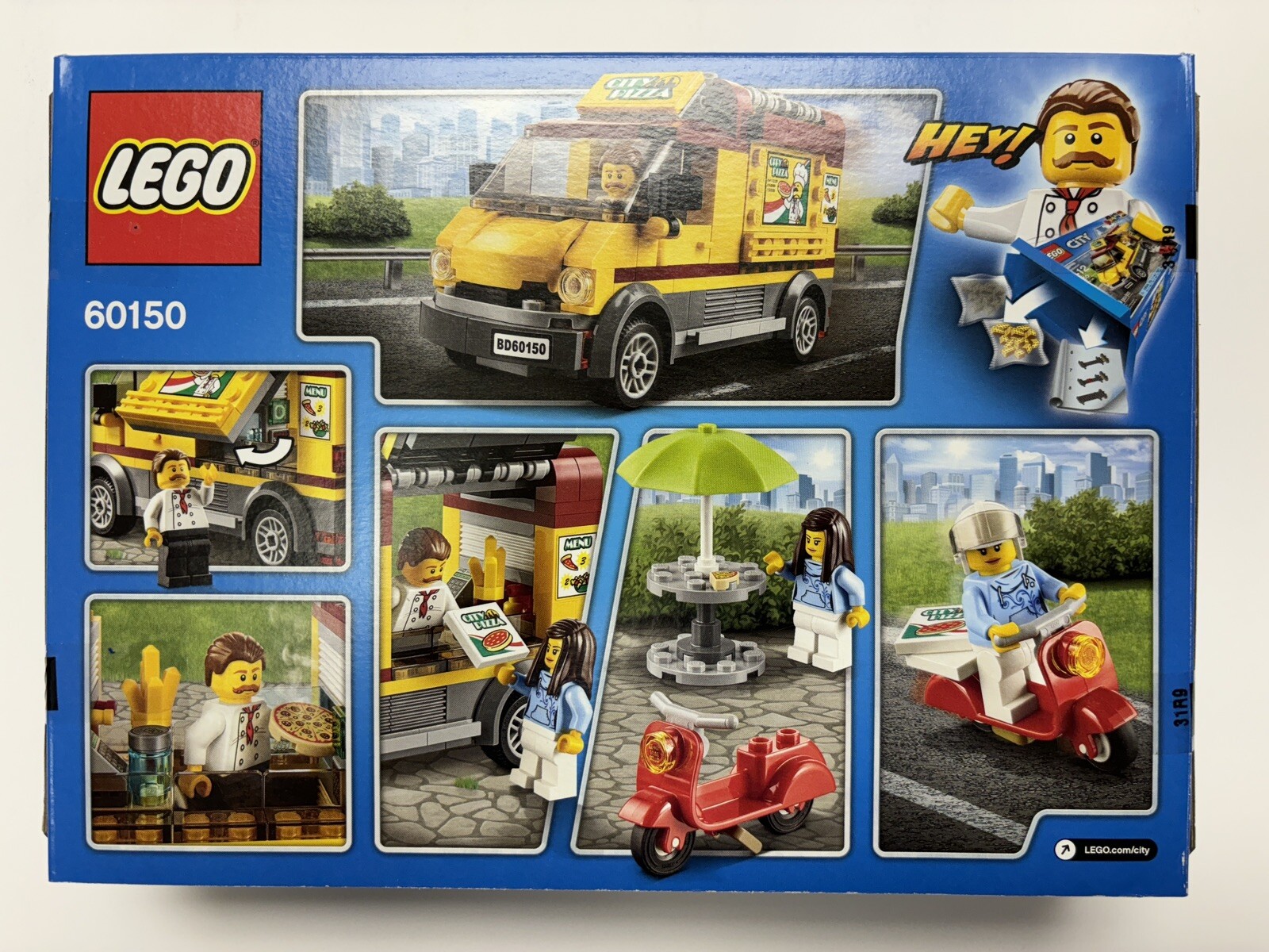 LEGO CITY: Pizza Van (6174487 60150) for sale online | eBay
