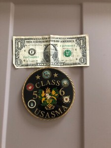 USASMA Class 56 Challenge Coin 52nd Infantry Division | eBay