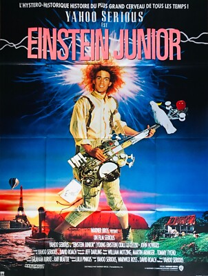 Affiche Cinéma EINSTEIN JUNIOR 120x160cm Poster Yahoo Serious / Odile ...
