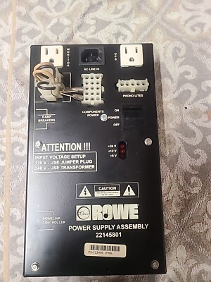 Rowe AMI Jukebox power supply 22145801 - tested working | eBay