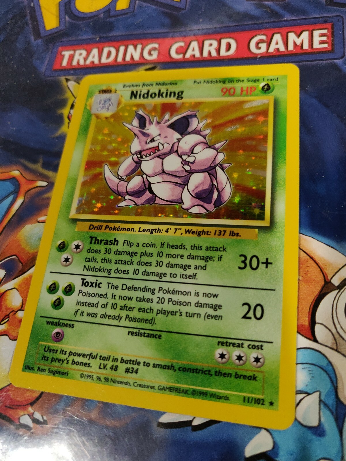 Nidoking Card