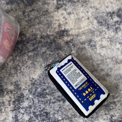 Bark Box Barkbuster Video Drool Intentions Plush Blue M-L Dog Toy NWT ...